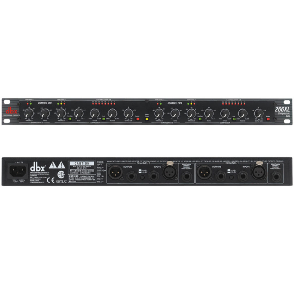 DBX 266XL compressor gate: See product review below: https://dbxpro.com ...